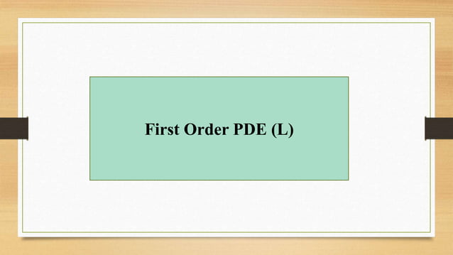 Understanding Partial Differential Equations: Types and Solution Methods | PPTX | Physics | Science