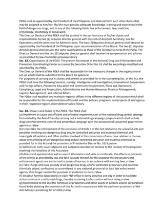 Pdea leadership reluctant to go after drug lords | PDF