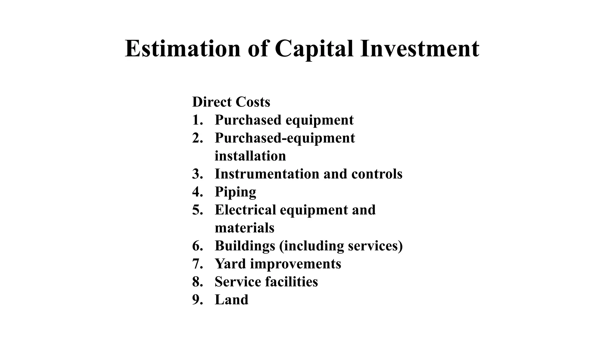 Estimation of Capital Investments | PPTX