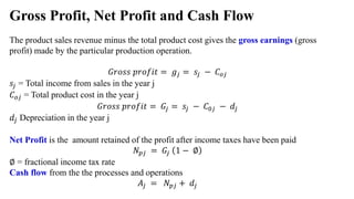 Gross Profit, Net Profit | PPTX