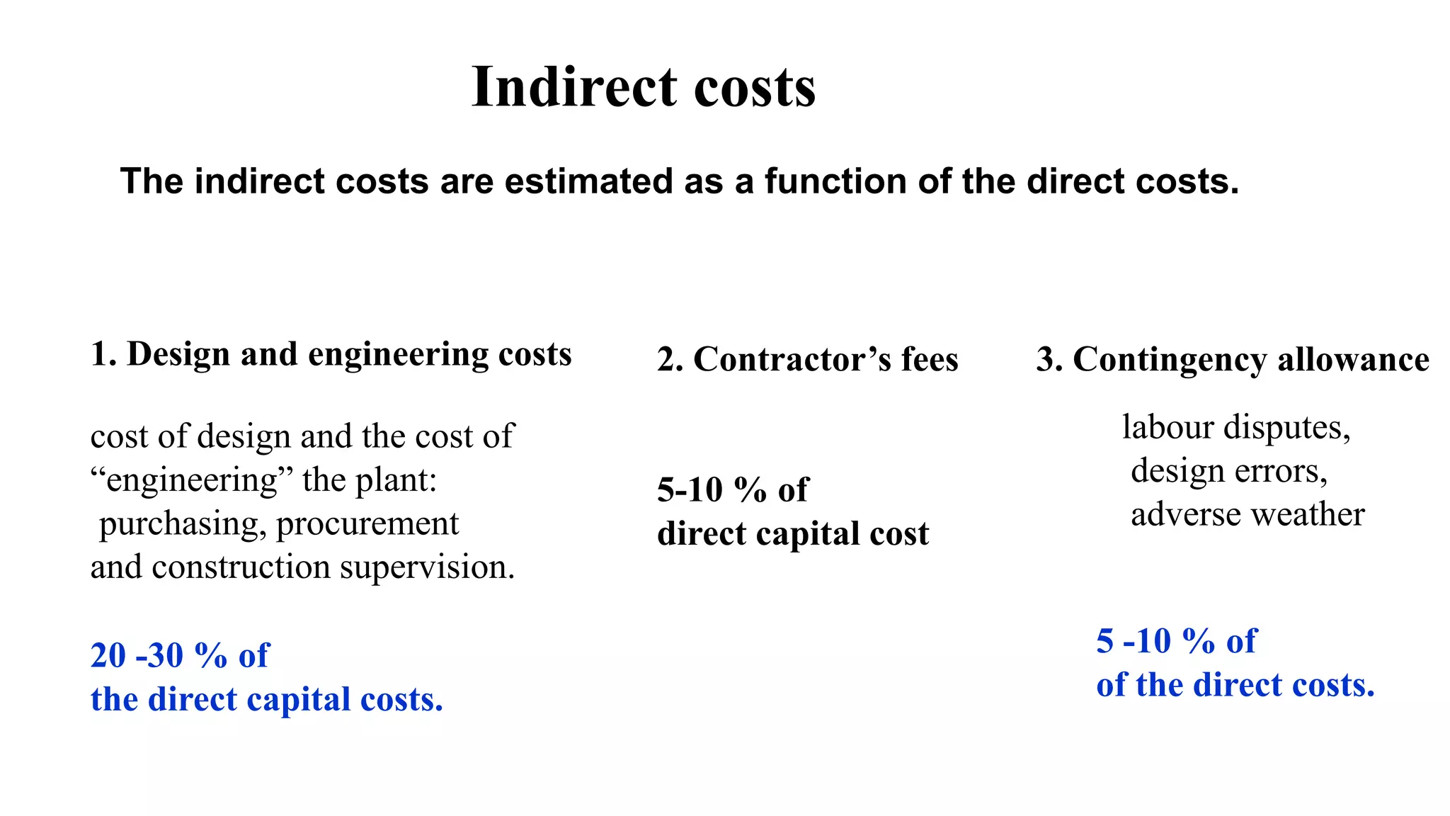 Purchase Cost of Miscellaneous Equipment | PPTX