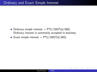 Interest and Investment costs | PDF