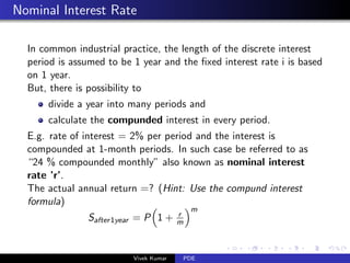 Interest and Investment costs | PDF