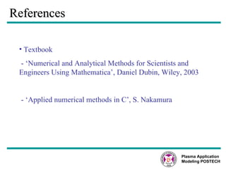 Finite DIfference Methods Mathematica | PPT