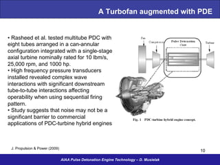 Pulse Detonation Propulsion Options | PDF