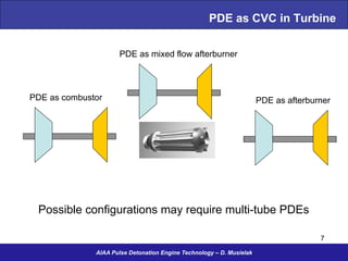 Pulse Detonation Propulsion Options | PDF