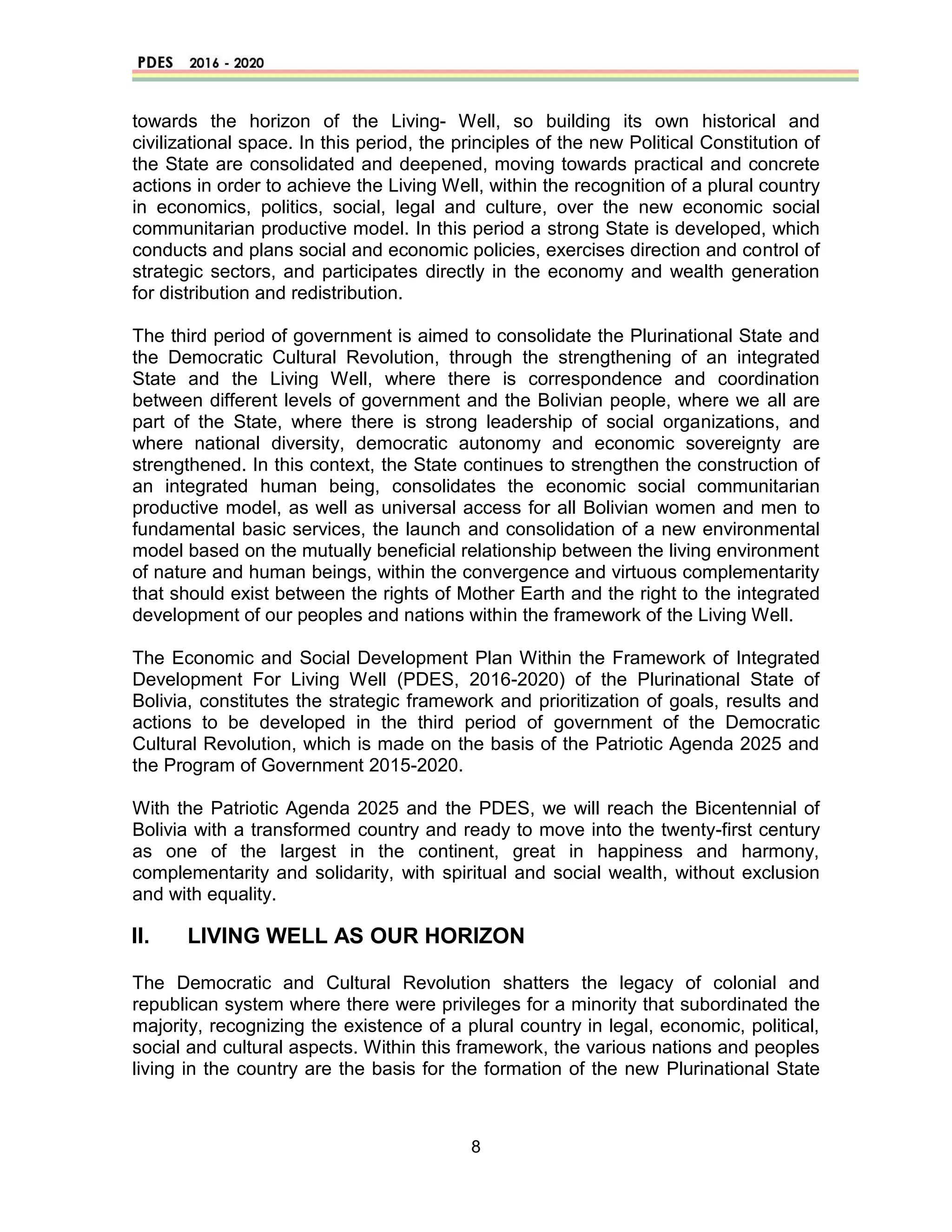 ECONOMIC AND SOCIAL DEVELOPMENT PLAN 2016-2020 | PDF