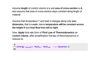 1 Dimensional Heat Equation | PPTX