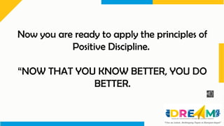 POSITIVE DISCIPLINE IN EVERYDAY TEACHING POWERPOINT PRESENTATION | PPTX