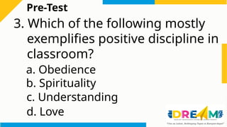 POSITIVE DISCIPLINE IN EVERYDAY TEACHING POWERPOINT PRESENTATION | PPTX