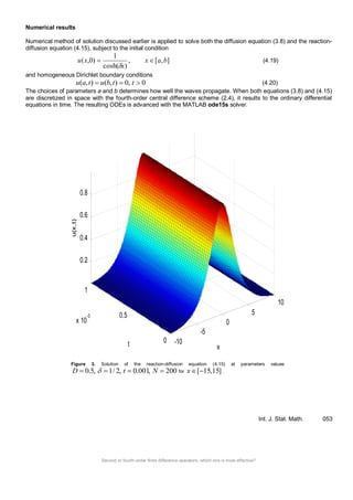 Second or fourth-order finite difference operators, which one is most ...