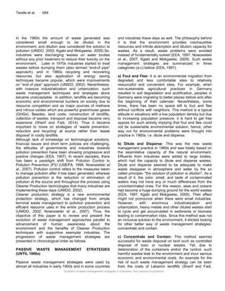 Evolution of waste management strategies in industries: from passive to ...