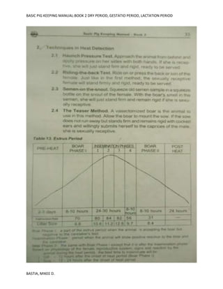 BASIC PIG KEEPING | PDF