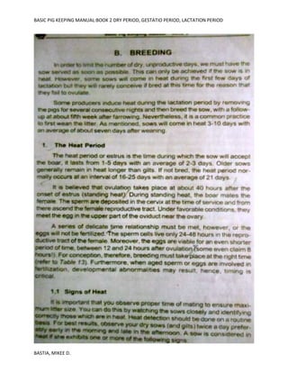 BASIC PIG KEEPING | PDF