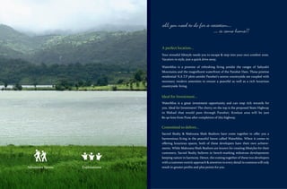 WaterBliss N.A.T.P Bangalow plots near panshet Dam Pune | PDF