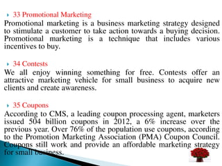 51 Types of Marketing Strategies in Use Today | PPT