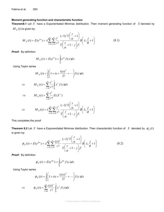 A Generalization of Minimax Distribution | PDF