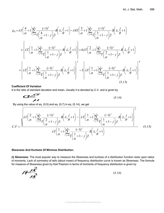 A Generalization of Minimax Distribution | PDF