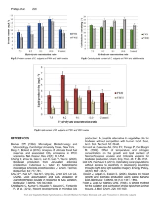 Fruit and Vegetable Waste Hydrolysates as Growth Medium for Higher ...