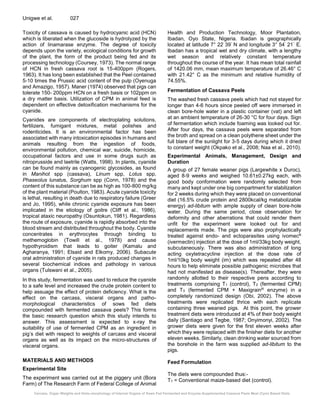 Carcass, Organ Weights and Histo-morphology of Internal Organs of Sows Fed Fermented and Enzyme ...