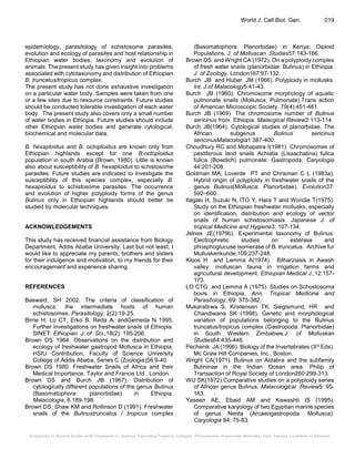 Polyploidy in Bulinid Snails, with Emphasis on Bulinus truncatus ...