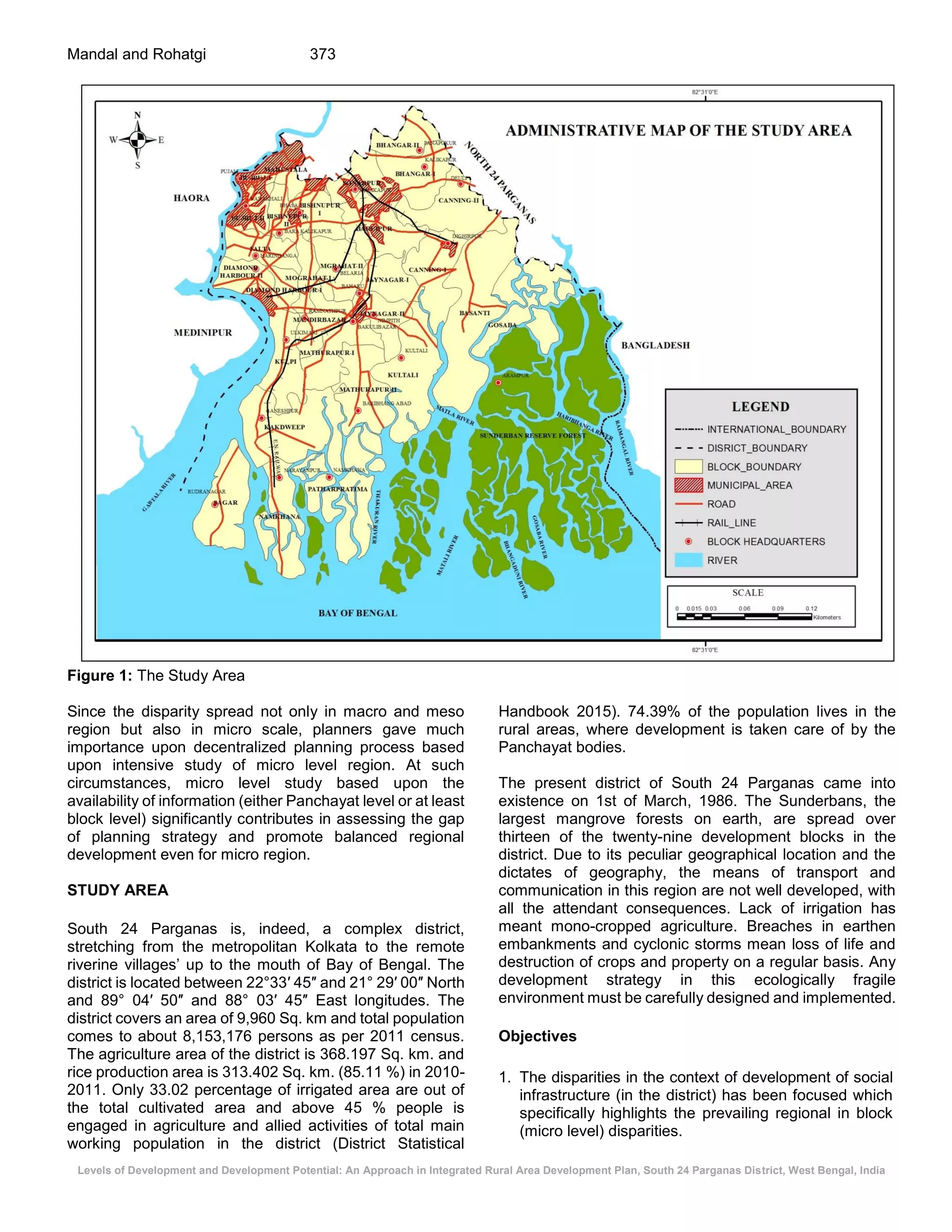 Levels of Development and Development Potential: An Approach in ...
