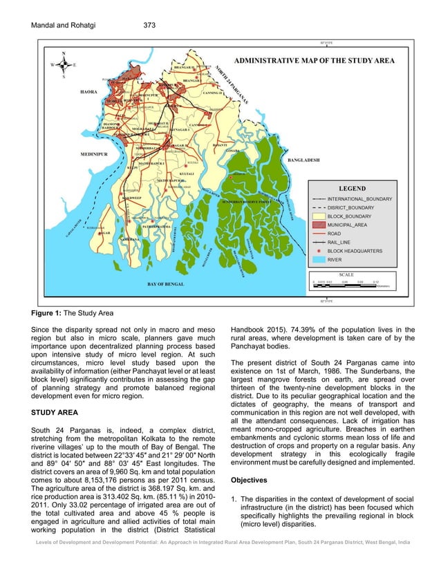 Levels of Development and Development Potential: An Approach in ...