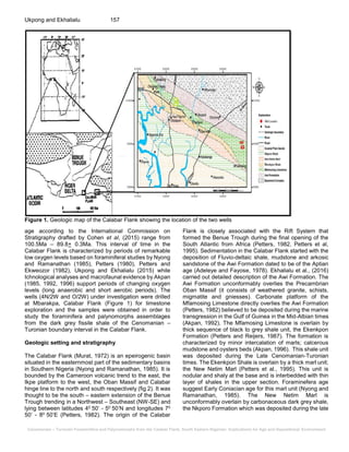 Cenomanian – Turonian Foraminifera and Palynomorphs from the Calabar ...