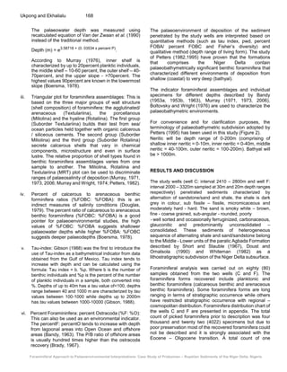Foraminiferal Approach to Palaeoenvironmental Interpretations: Case ...