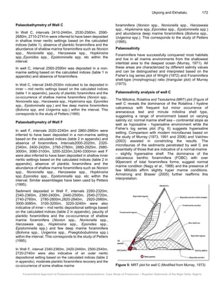 Foraminiferal Approach to Palaeoenvironmental Interpretations: Case ...