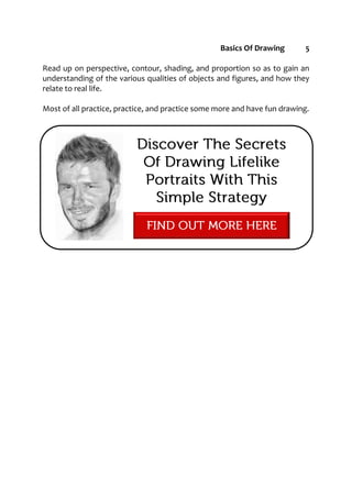 Realistic Pencil Portrait Drawing | PDF | Drawing and Sketching | Arts ...