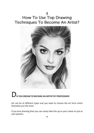 Pencil Portrait Drawing Techniques