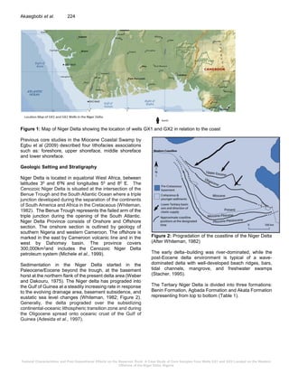Textural Characteristics and Post Depositional Effects on the Reservoir ...