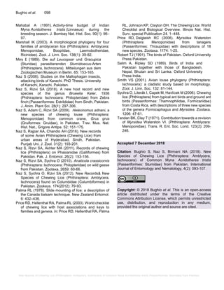 New Species of Chewing Lice (Phthiraptera: Amblycera, Ischnocera) of ...