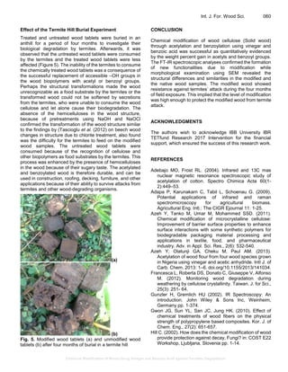 Chemical Modification of Wood Using Vinegar and Benzoic Acid against ...