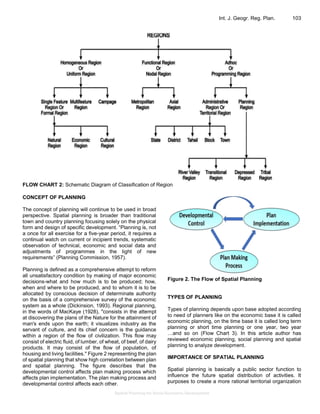 Spatial Planning for Socio-Economic Development | PDF