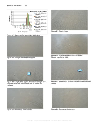 Grain Size Analysis of Beach Sediments from Bonny Beach in the Niger ...