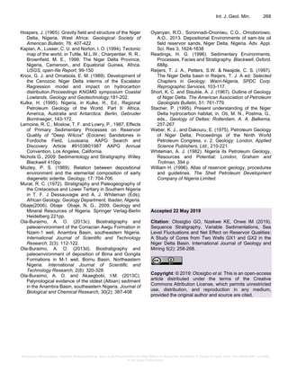 Sequence Stratigraphy, Variable Sedimentations, Sea Level Fluctuations ...