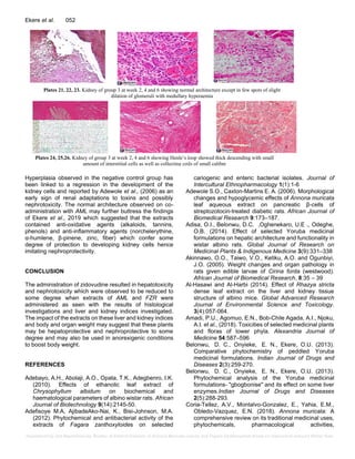 Hepatotoxicity and Nephrotoxicity Studies of Ethanol Extracts of Annona ...