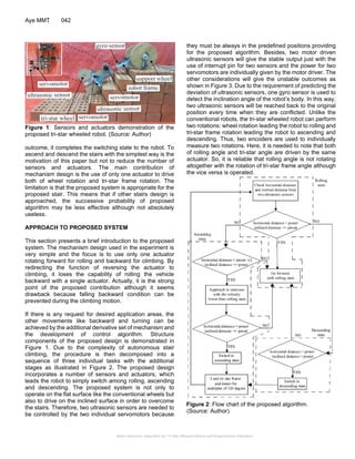 Stairs Detection Algorithm for Tri-Star Wheeled Robot and Experimental ...