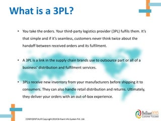 3PL Logistic Software | PDF