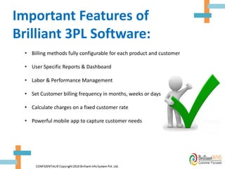 3PL Logistic Software | PPT
