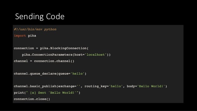 Rabbitmq Python