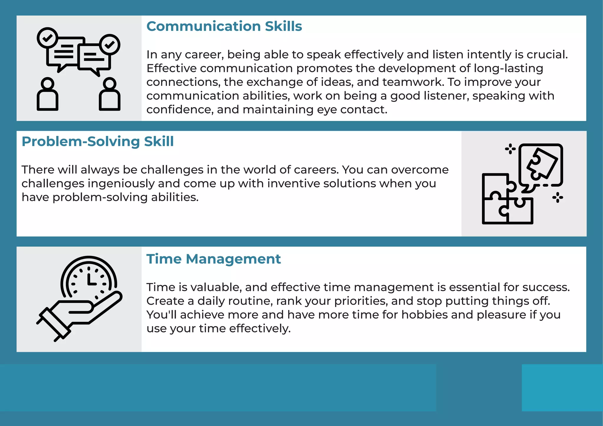 TOP 6 SKILLS FOR A SUCCESSFUL CAREER | PDF
