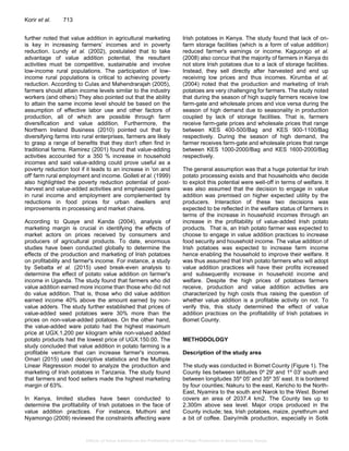Effects of Value Addition on the Profitability of Irish Potato ...