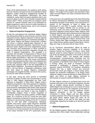 A Critical Review of Nigeria’s Regional Hegemonic Aspirations through ...