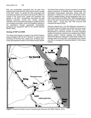 Using the Economy of Sukari Gold Mine to Prove the Potential Economy of ...