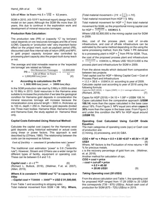 Using the Economy of Sukari Gold Mine to Prove the Potential Economy of ...