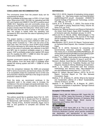 Using the Economy of Sukari Gold Mine to Prove the Potential Economy of ...