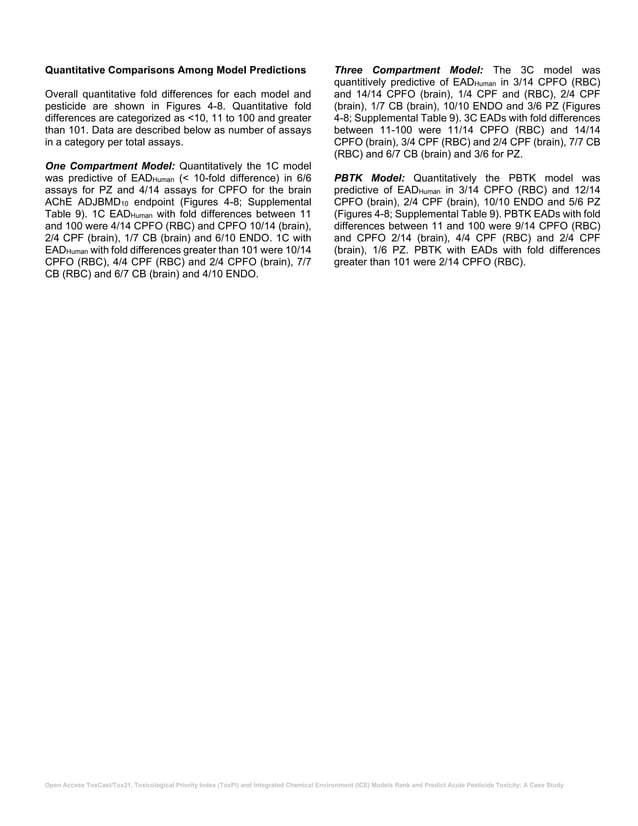 Open Access ToxCast/Tox21, Toxicological Priority Index (ToxPi) and ...